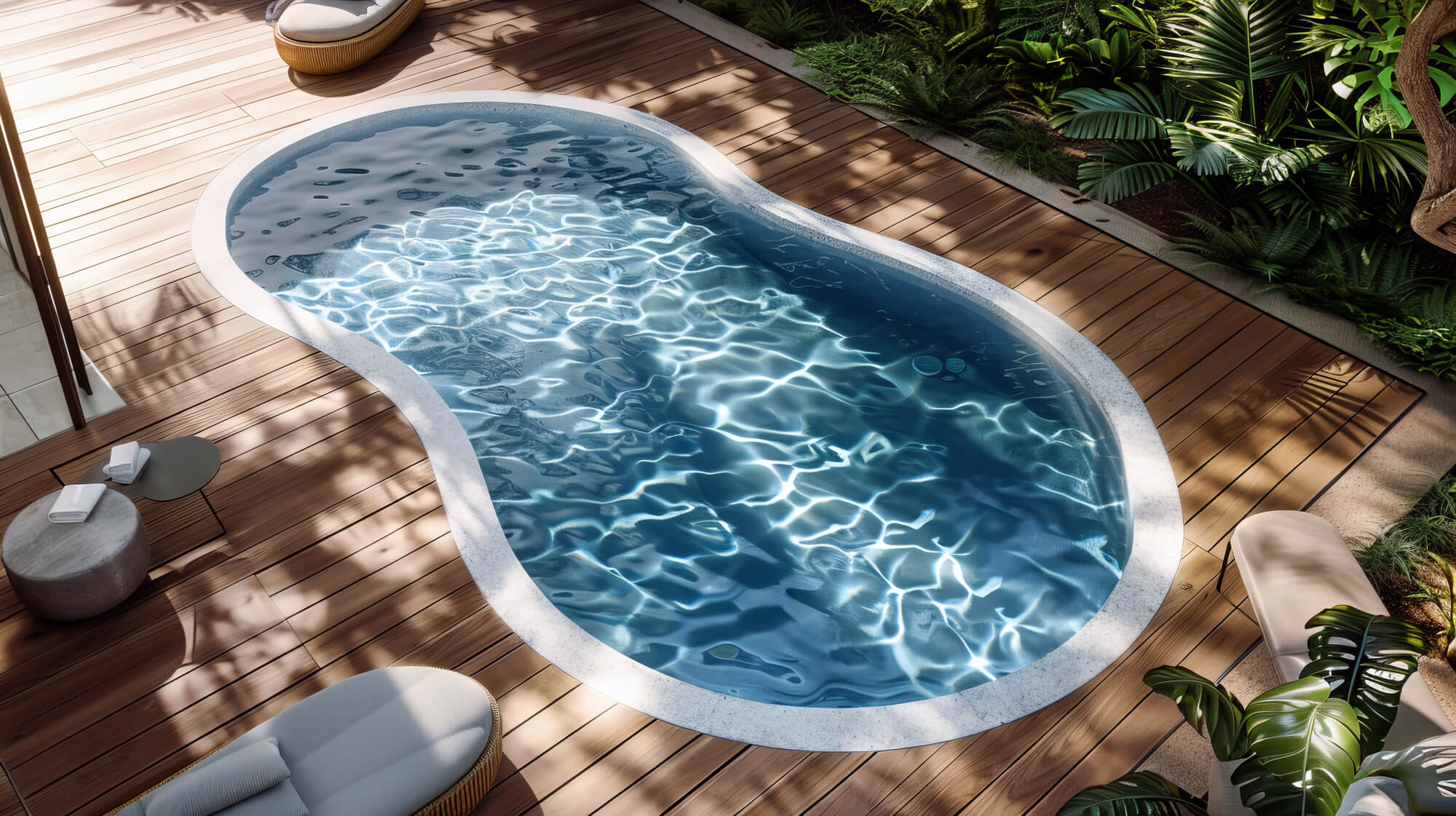 10 Best Decking Materials for Above-Ground Pools ‐ Flamingo Pools