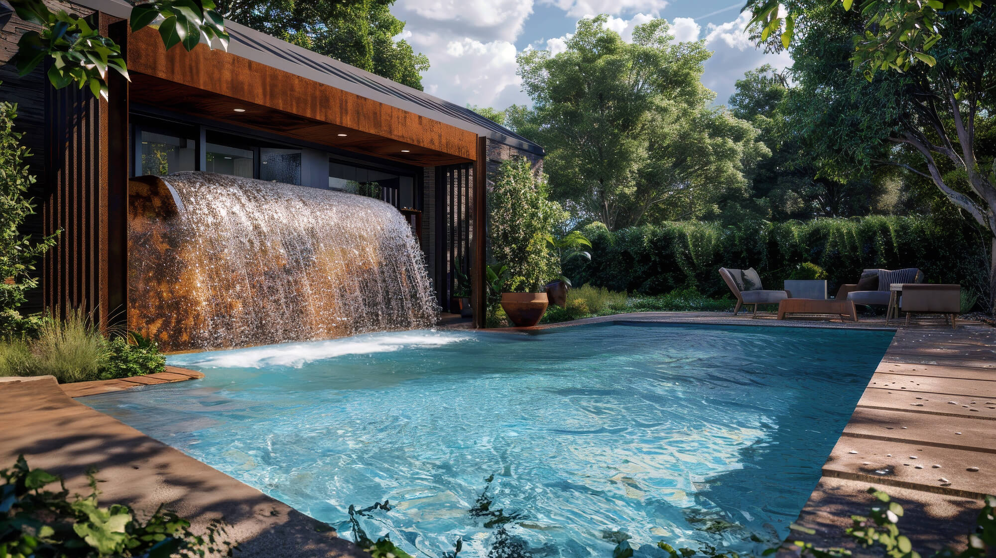 How to Design the Perfect Saltwater Custom Pool? ‐ Flamingo Pools