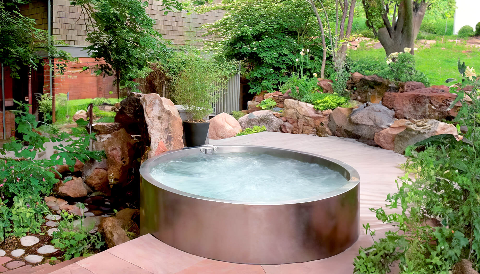 In-Ground vs Above-Ground Spa: Which One is Right for You? ‐ Flamingo Pools