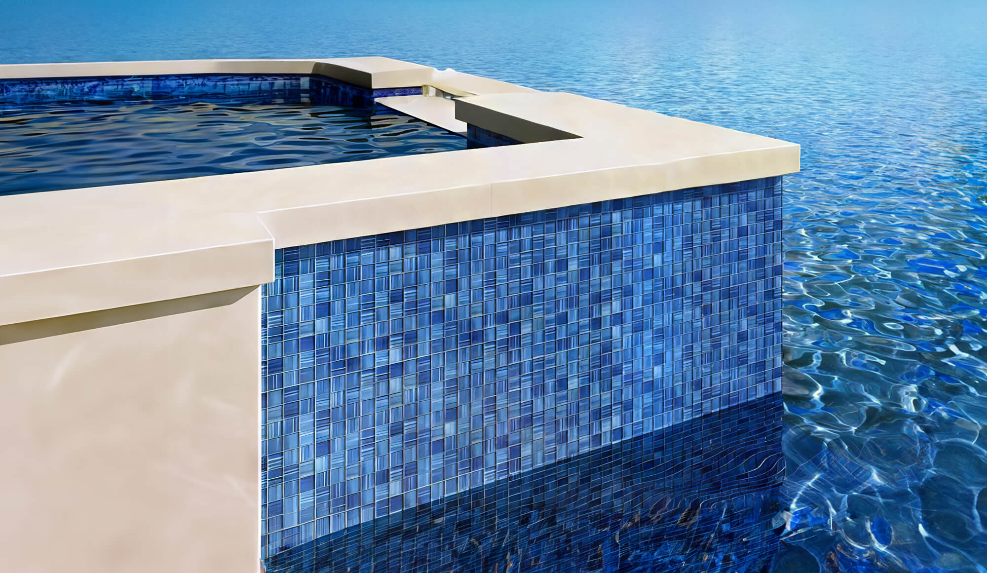 6 Ideas for Choosing Pool Tiles for Custom Pools ‐ Flamingo Pools